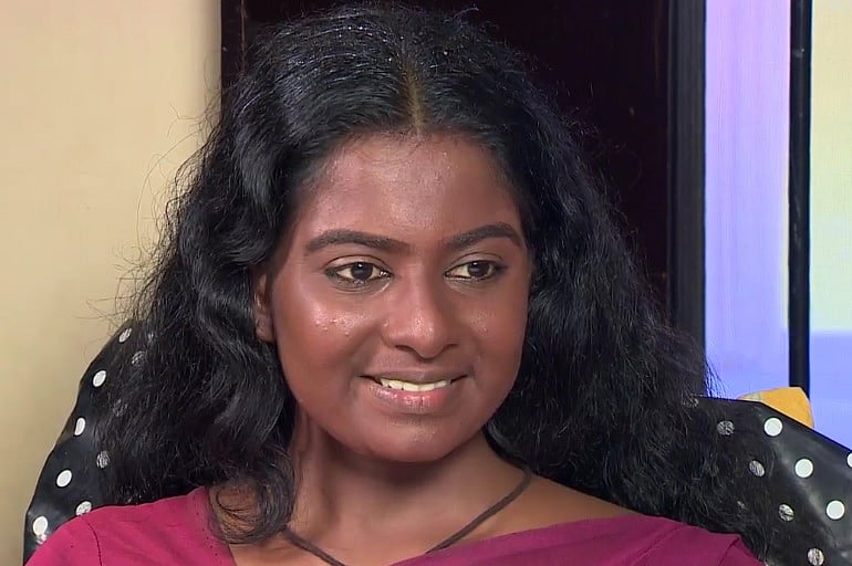 Karuthamuthu Serial Actress Without Makeup | Saubhaya Makeup