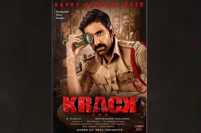 First look poster of Ravi Teja's 'Krack' is out