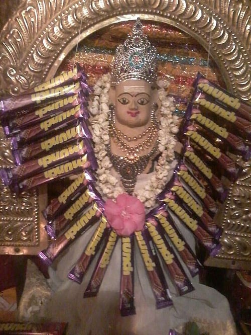 Munch Murugan, a 300-year-old god who developed a taste for chocolates ...