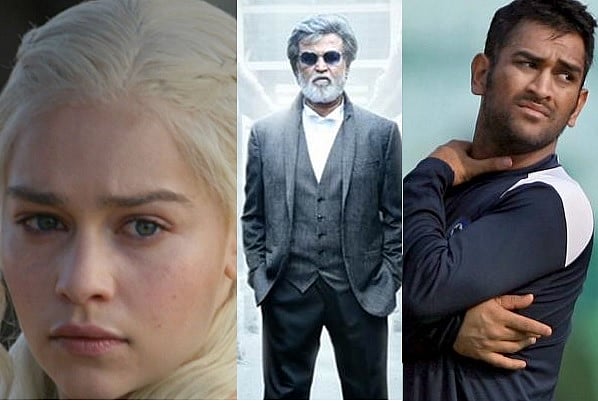 Kabali’s Neruppu Da sets fire online: Watch Dhoni and Khaleesi in ...