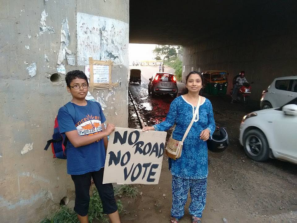 'No Road, No Vote': Will campaign awaken snoozing politicians who want ...