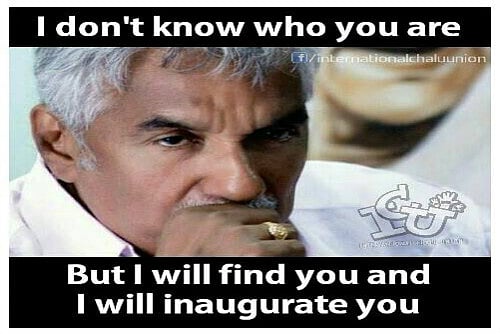 No, it doesnt have to be complete, Oommen Chandy is here to inaugurate!