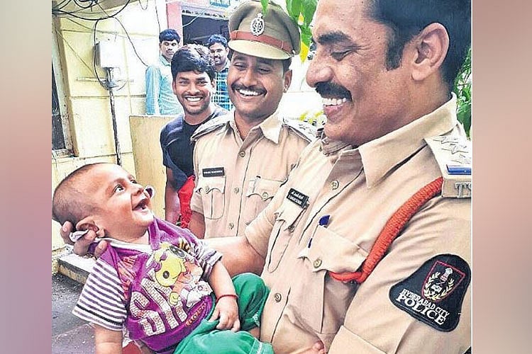 'Best photo ever': Photo of rescued baby's toothless grin at Hyderabad ...
