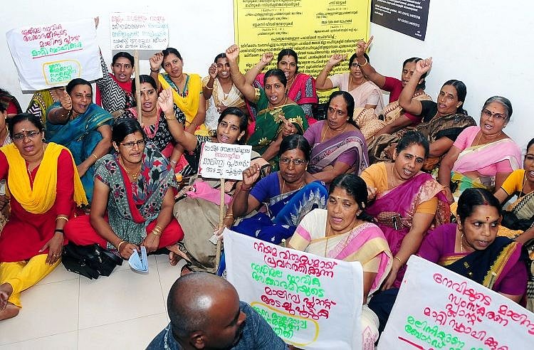 For clean drinking water: People’s protest against Naval Academy's ...