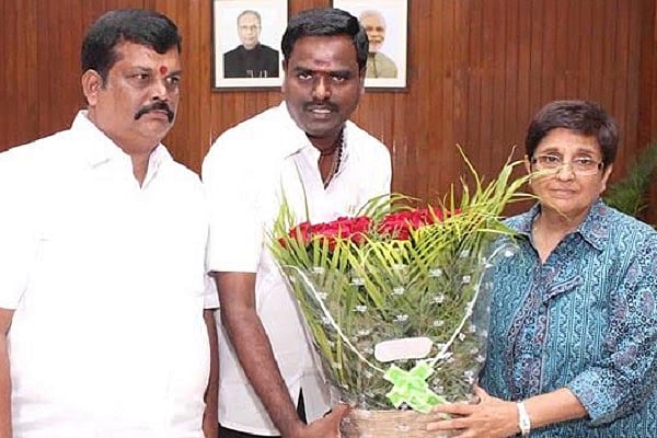Kabali’s Puducherry distributor meets CM and Lt. Guv Kiran Bedi over piracy fears