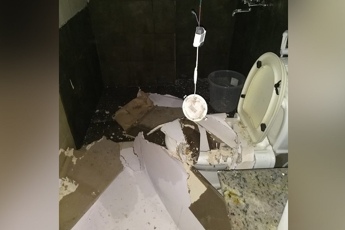False ceiling collapses in quarantine hotel in Bengaluru, woman ...