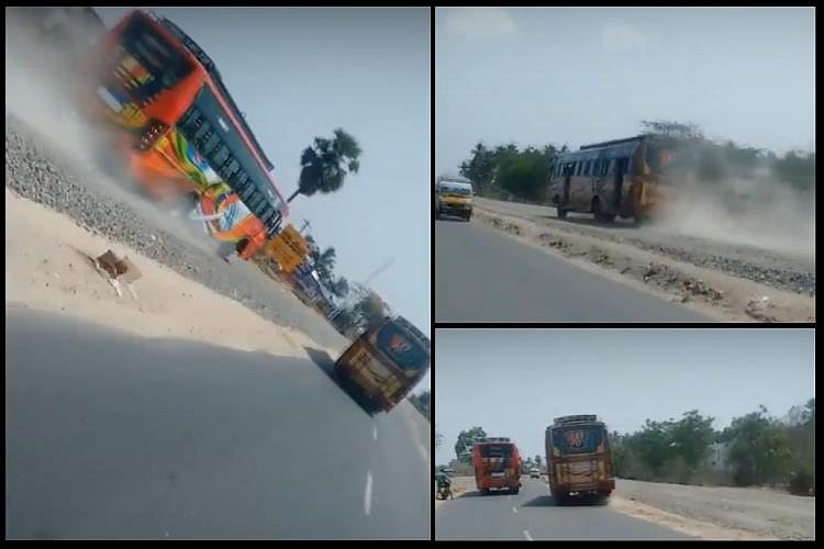 Video: Dangerous ‘Fast and Furious’ bus-race on TN highway, angry ...