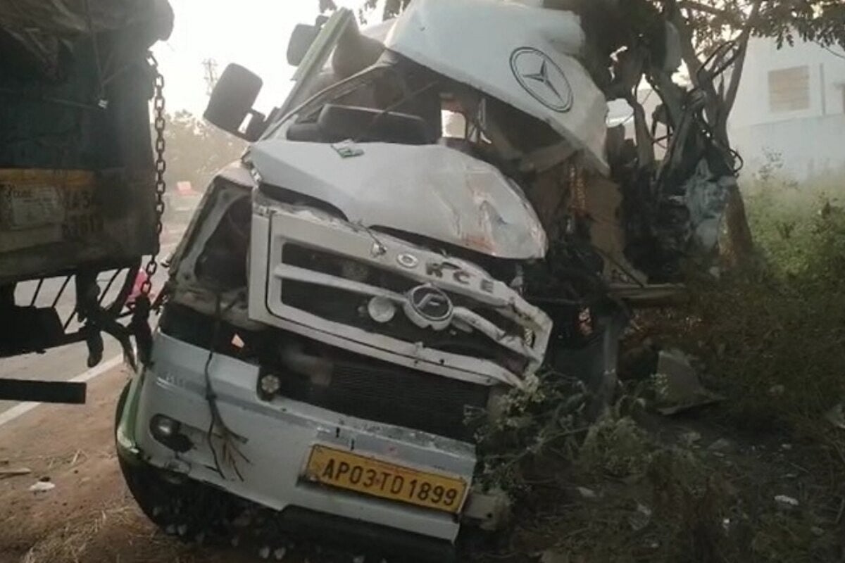 Three killed in road accident in AP as tempo traveller rams into ...