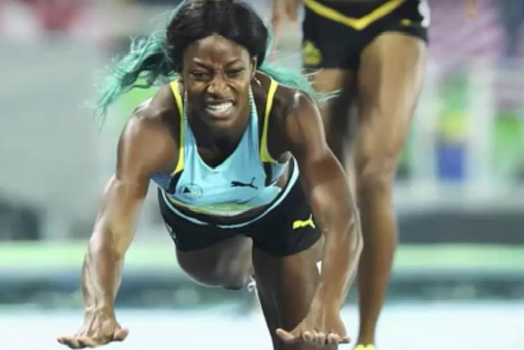 Watch: Bahamas’ Miller dives over finish line to win 400m Olympic gold