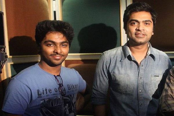 Simbu records ‘kuthu’ number for G.V. Prakash