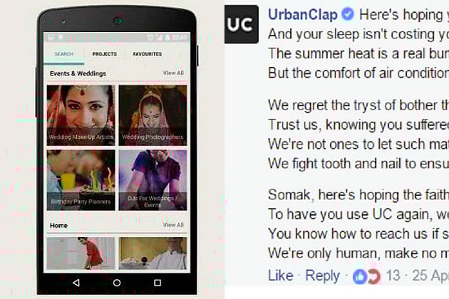 UrbanClap’s awesome poetry slam with unhappy customer is a lesson in PR ...