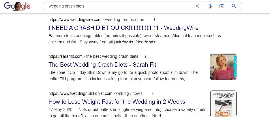 Wedding crash diet 60 photos - Astyledwedding.com