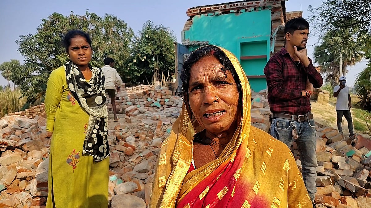 Bihar: Govt gave PMAY homes, now issues notices and demolishes houses.