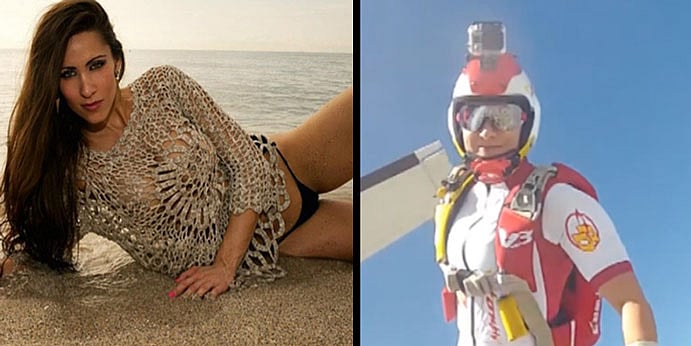 Watch: This Supermodel Has a Record of 1350 Skydiving Jumps