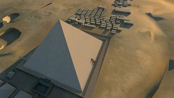 Robot to Explore the Pyramids of Giza