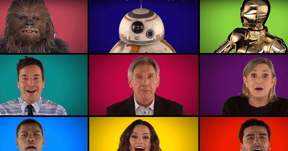 Watch: Jimmy Fallon, Star Wars Cast A Capella The Iconic Theme
