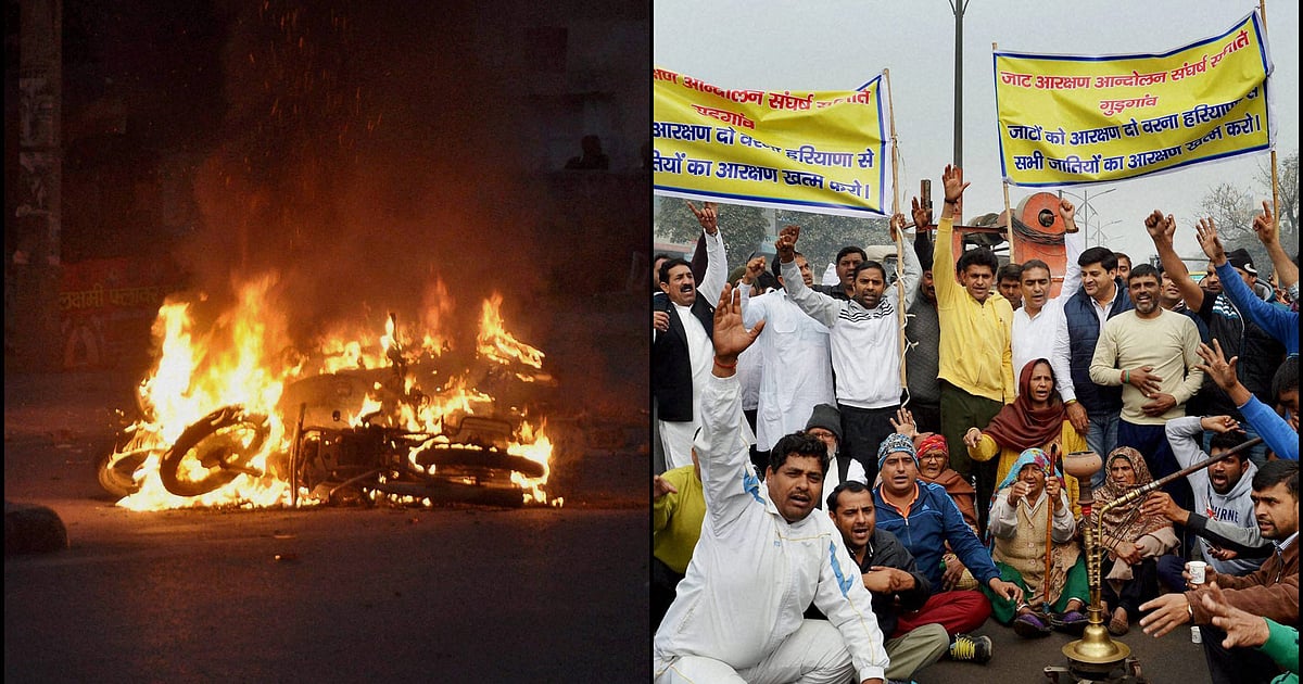 Security Forces Stage Flag-March Amid Fears Over Fresh Jat Protest