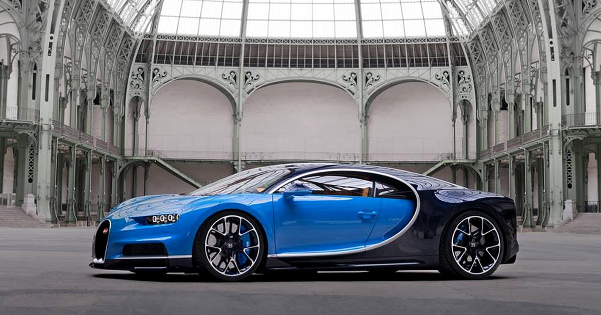 Geneva Motor Show: The 8000cc Bugatti Chiron Is Fast & Sexy