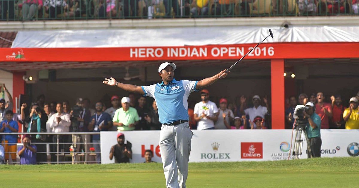 Four-time Former Runner-Up SSP Chawrasia Wins Indian Open Golf