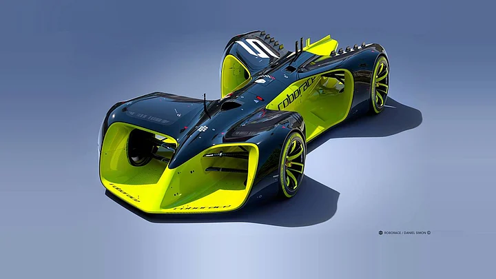 Roborace Unveils It’s First Driverless Race Car, Robocar