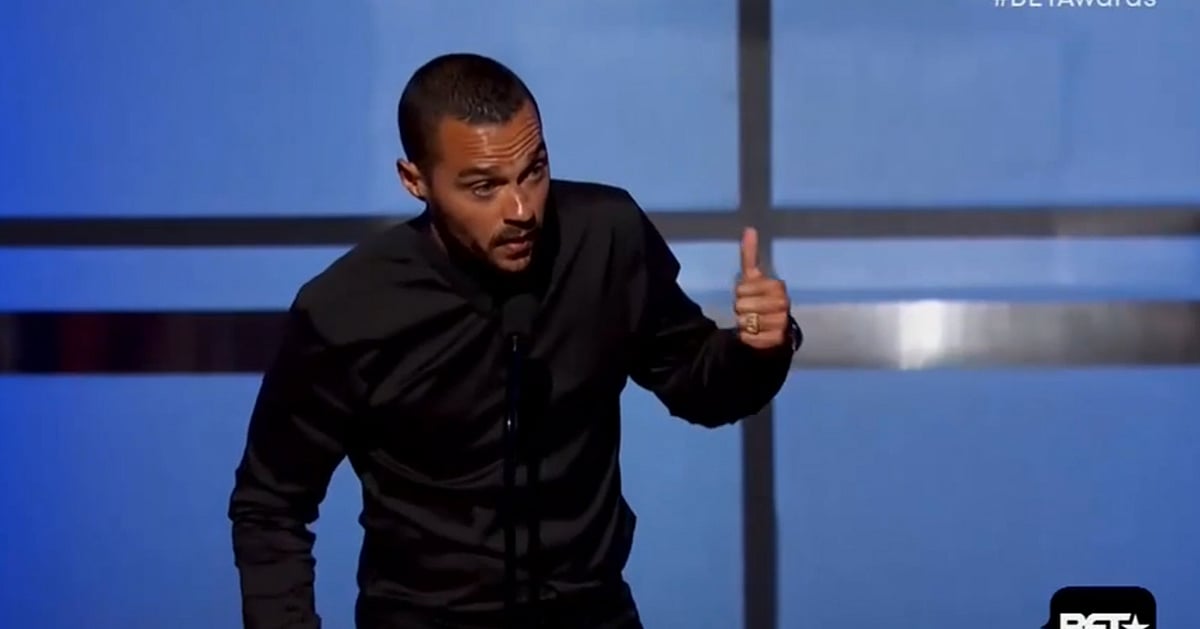 Jesse Williams Gave a Powerful Speech on Racism at the BET Awards