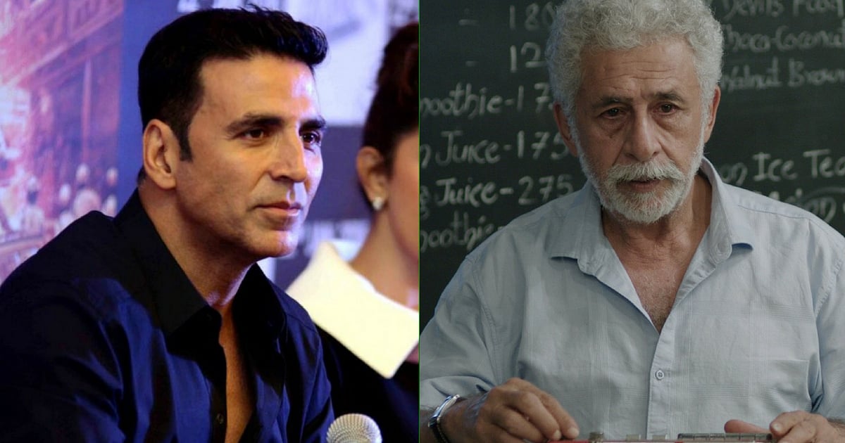 Naseer Saab Has Apologised Gracefully And It’s Over: Akshay Kumar