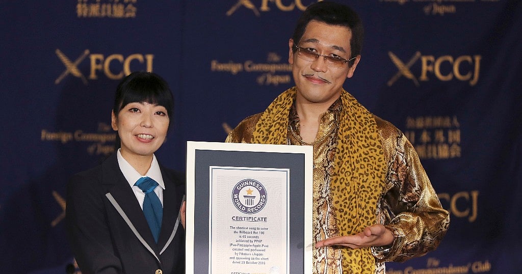 ‘The Internet Is Amazing!’: PPAP Song Sets Guinness World Record