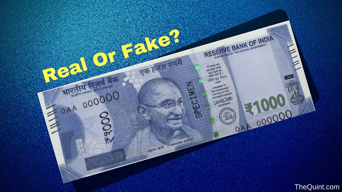 New Rs 1000 Note Goes Viral On Social Media; Is This The Real One?