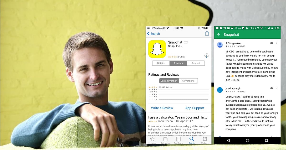 Snapchat Backlash: When App Ratings Bear the Brunt of Public Anger