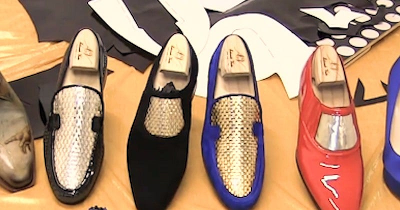 Shoes of Gold – Custom Made by Italian Designer Antonio Vietri