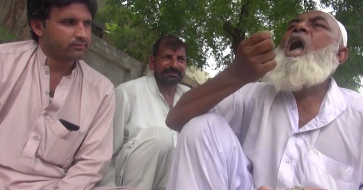 Watch: This Man From Pakistan Has Been Eating Stones for 12 Years