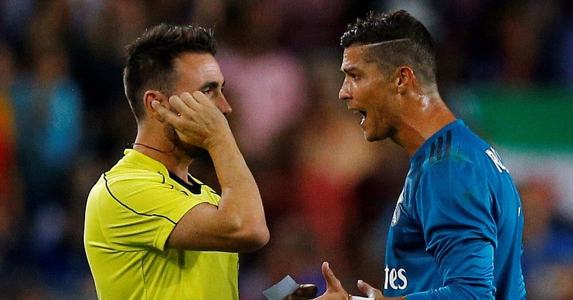 Cristiano Ronaldo Banned For Five Matches For Pushing Referee