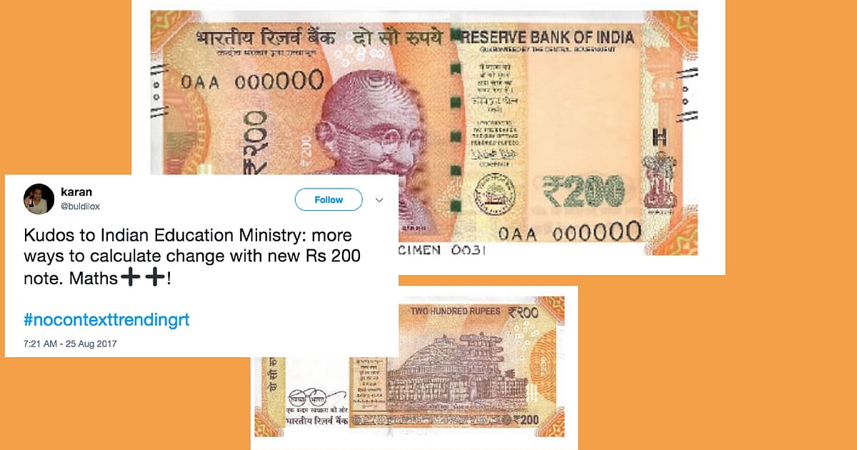 ‘Monopoly Cash is Complete’: People Troll the New Rs 200 Note