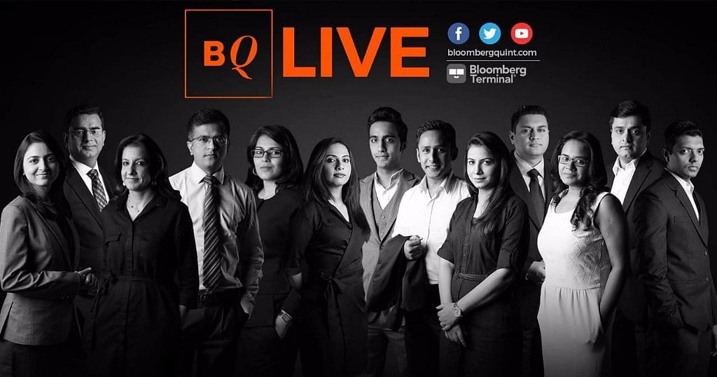 BloombergQuint Launches Digital Live-Streaming Service