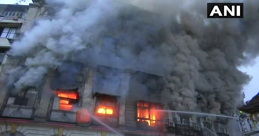 Kothari Building Fire: Huge Fire Breaks Out Inside Kothari Building in ...