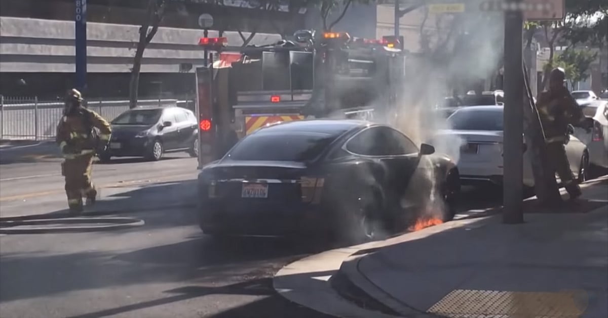 Electric Cars Catching Fire: Are Electric Cars More Likely To Catch ...