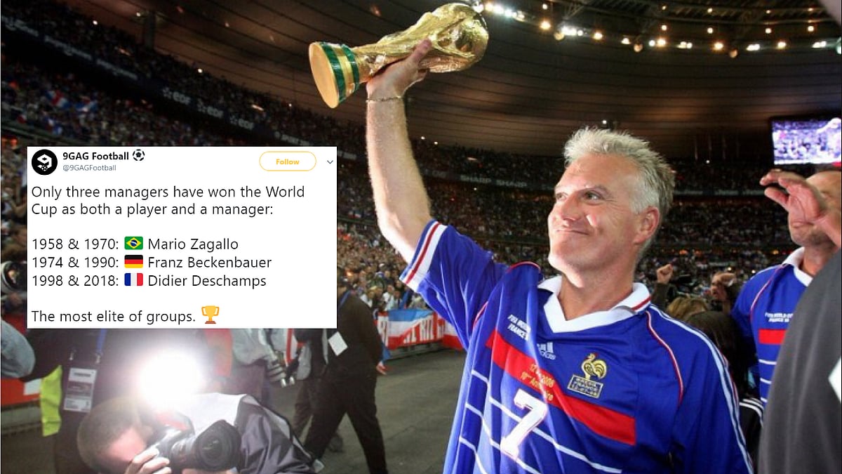 FIFA World Cup 2018: Deschamps Becomes Third Champ as Player, Coach ...