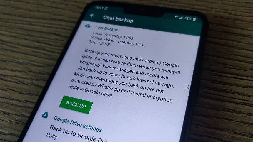 Save Your WhatsApp Chats on Google Drive Or They’ll be Deleted!