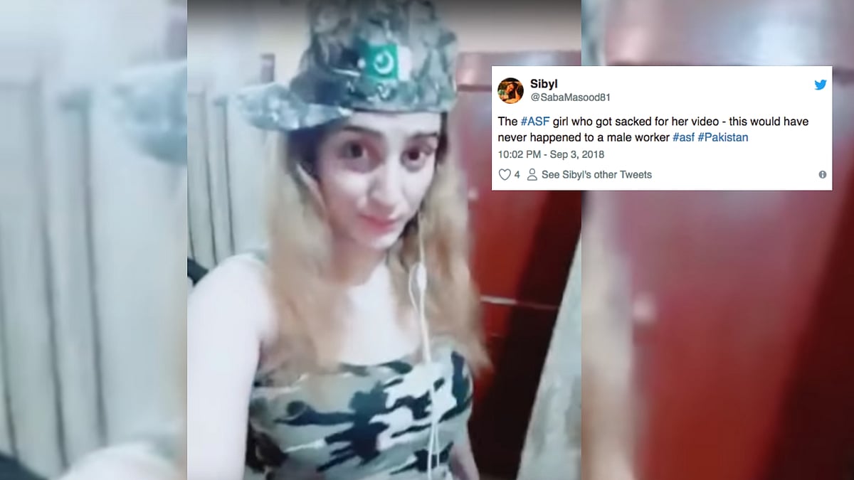 Female Pak ASF Officer Penalised for Lip-Syncing, Twitter Rages