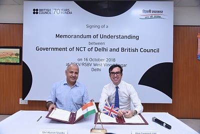 Delhi government, British Council sign MoU for spoken english in schools