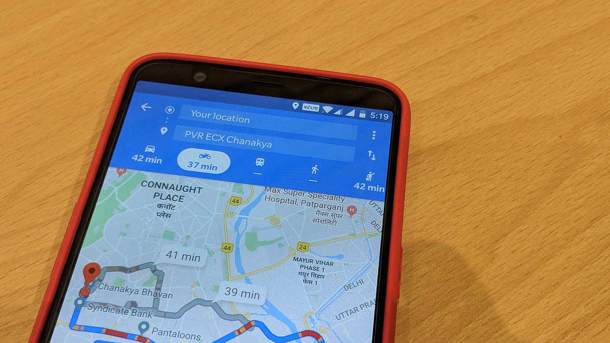 Google Maps to Show Speed Limit