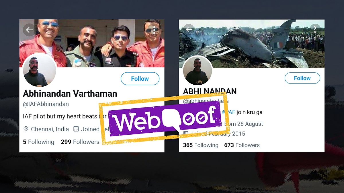 Fact Check: Amid News of Abhinandan’s Release, Fake Handles Gain Followers