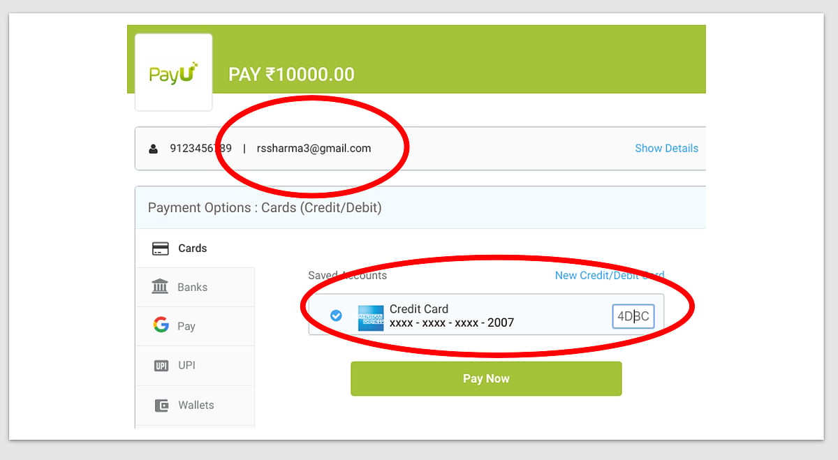 Likely glitch in PayUMoney gateway exposes TRAI Chief RS Sharma’s ...