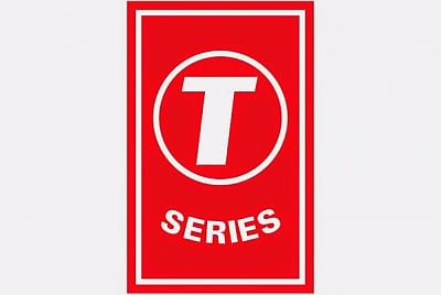 T-Series bags No. 1 YouTube channel spot
