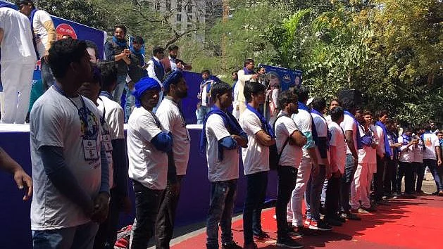 A Mayawati Supporter, An Ambedkar Follower at Bhim Army’s Hunkar Rally