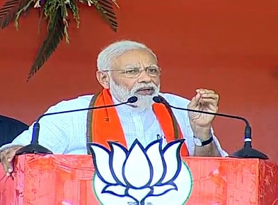Congress for 'vote bhakti', BJP for 'desh bhakti': Modi