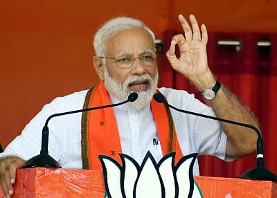 Congress for 'vote bhakti', BJP for 'desk bhakti': Modi