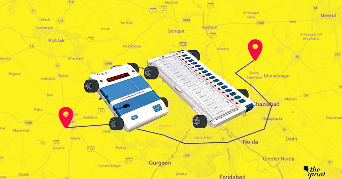 GPS to track movement of EVMs & VVPATs: Election Commission Ordered GPS ...