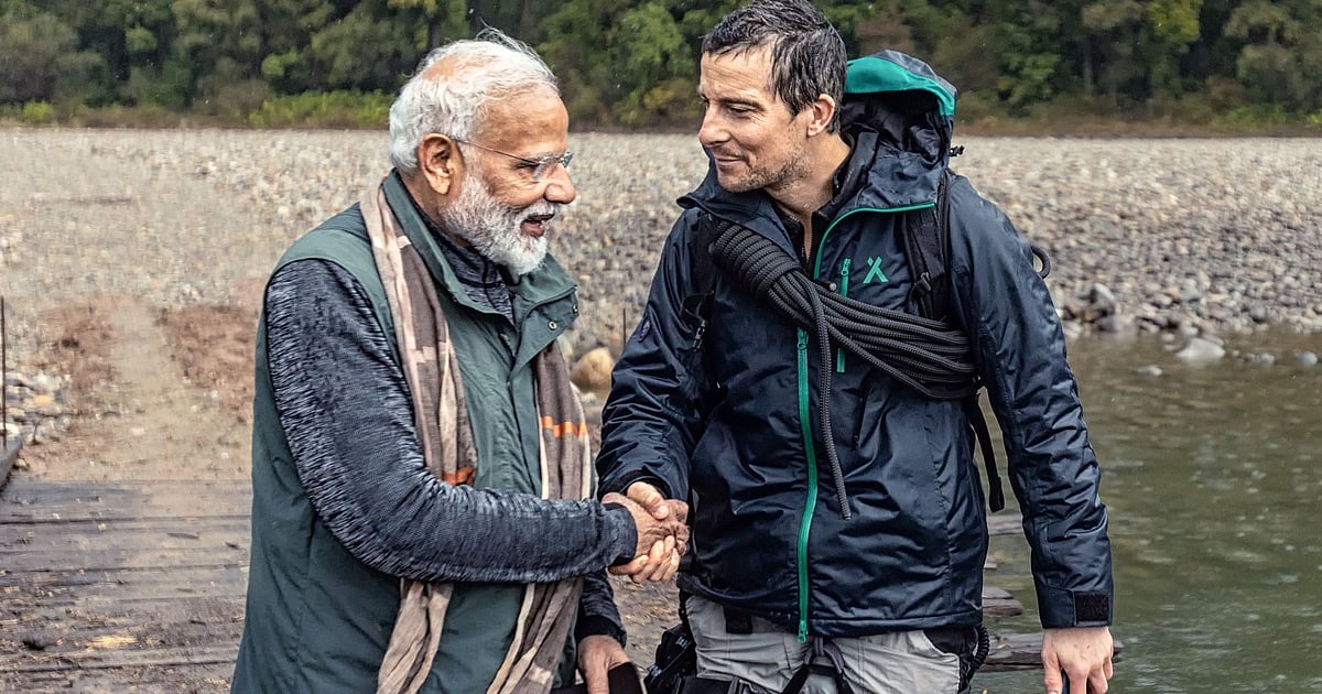 Man vs Wild Episode Reiterates Modi’s ‘Alpha Male’ Image