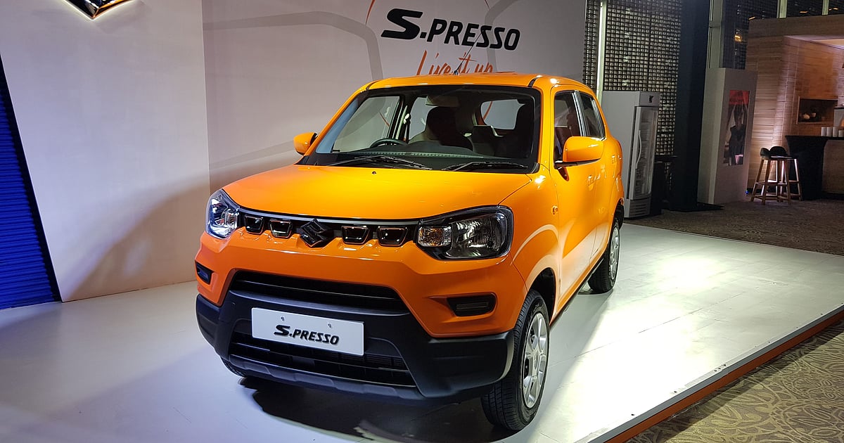 Maruti Suzuki S-Presso Launch Price in India: Detailed Variants ...